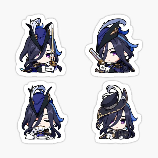 "Clorinde Pack | Genshin Impact" Sticker for Sale by Verthalies | Redbubble