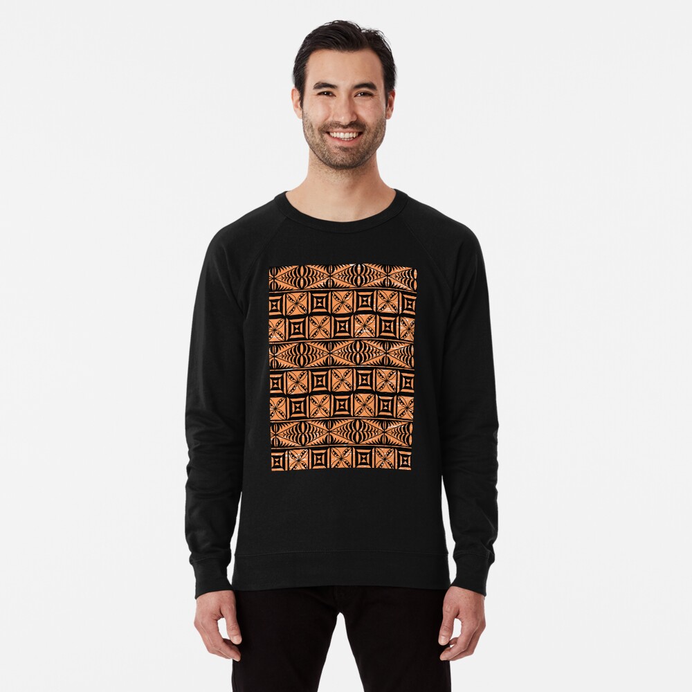 "Ngatu Tokelau Feletoa Fata Tongan Traditional Polynesian Orange ...