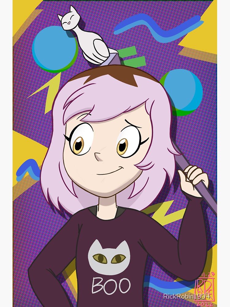 "Amity Blight (The Owl House)" Sticker for Sale by RickRobin1994 ...