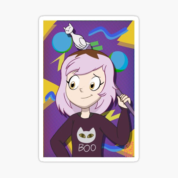 "Amity Blight (The Owl House)" Sticker for Sale by RickRobin1994 ...