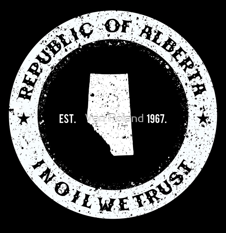 "Republic Of Alberta" by Van Roland | Redbubble