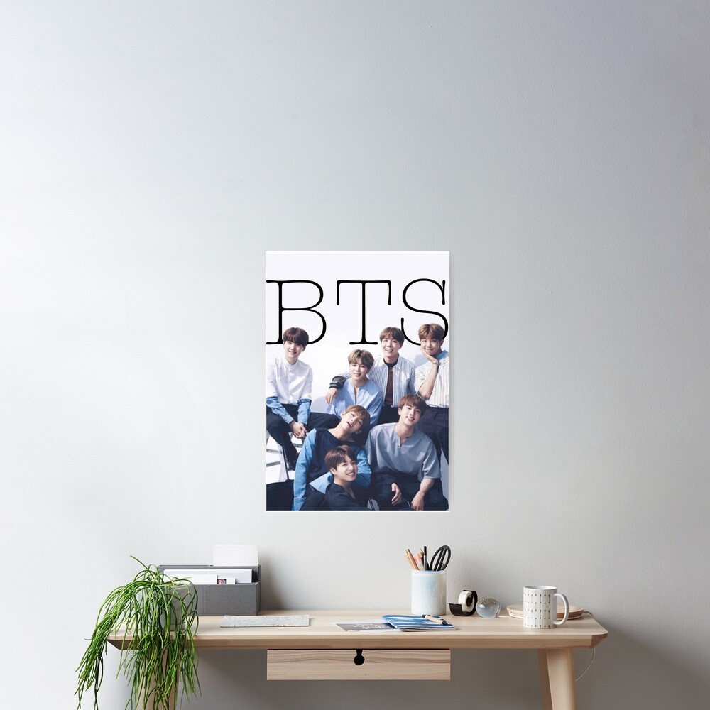 "BTS POSTER" Poster for Sale by snowf-snowj | Redbubble