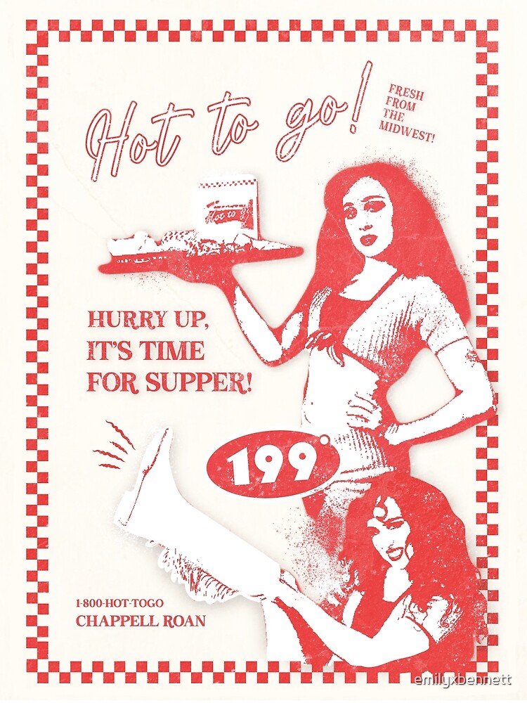 "HOT TO GO Chappell Roan Poster" Poster for Sale by emilyxbennett ...