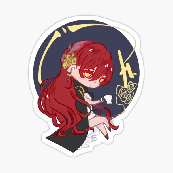"Himeko Honkai Star Rail " Sticker for Sale by Cecilianeko | Redbubble