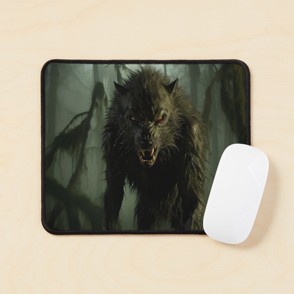 "Rougarou Loup-Garou Louisiana Swamp Monster " Sticker for Sale by ...