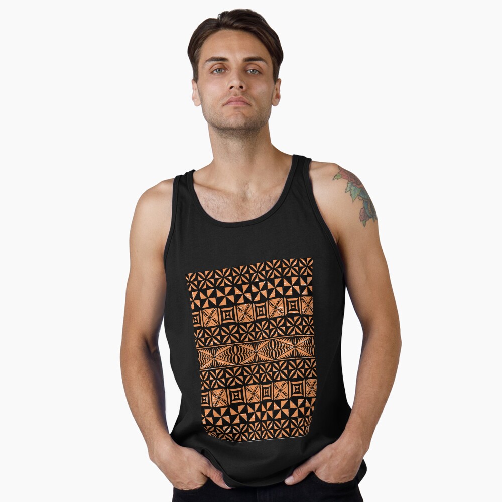 "Ngatu Tokelau Feletoa Manulua Tongan Traditional Polynesian Orange ...