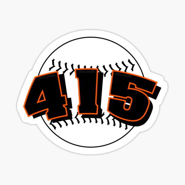 "415" Sticker for Sale by thatDudeAZ89 | Redbubble