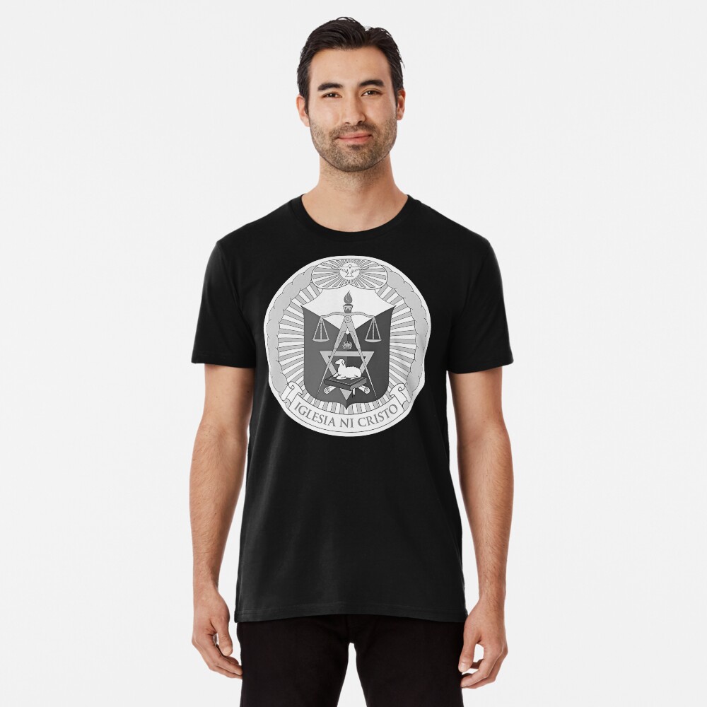 "Iglesia Ni Cristo Classic Logo HD Black and White" Sticker for Sale by ...