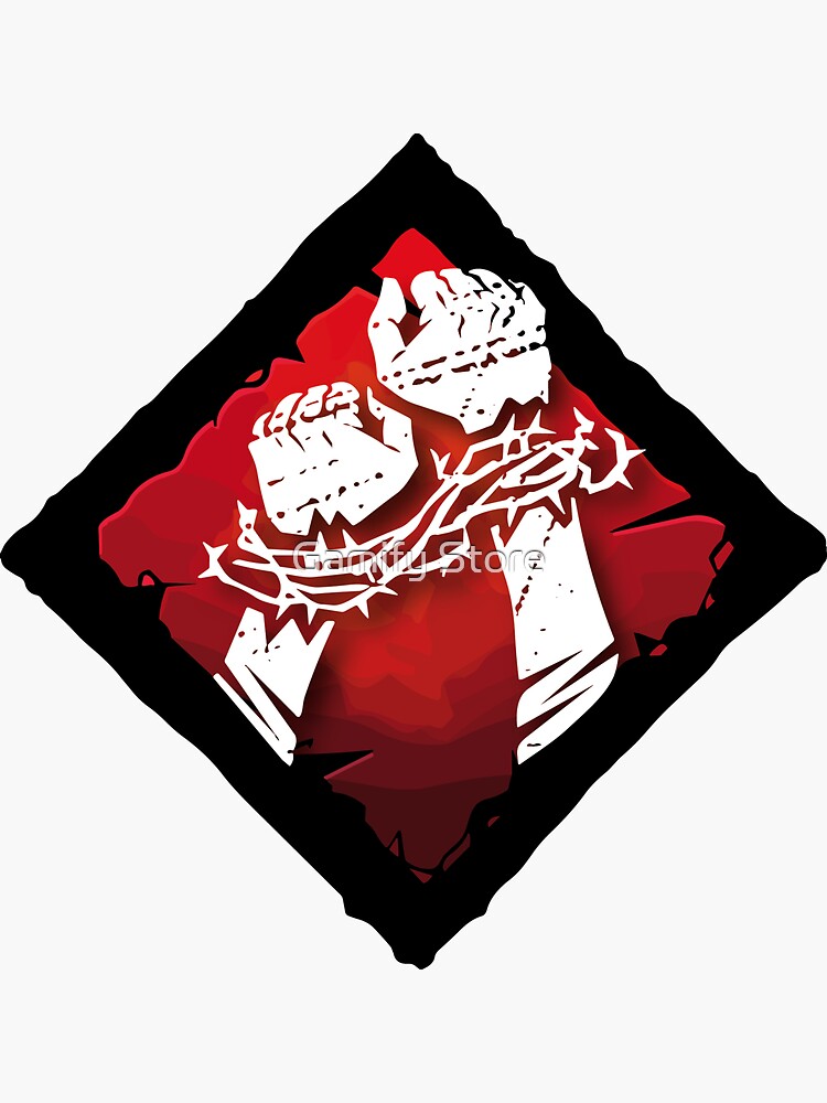 "Deathbound Dead by Daylight Killer Perk Icon" Sticker for Sale by ...