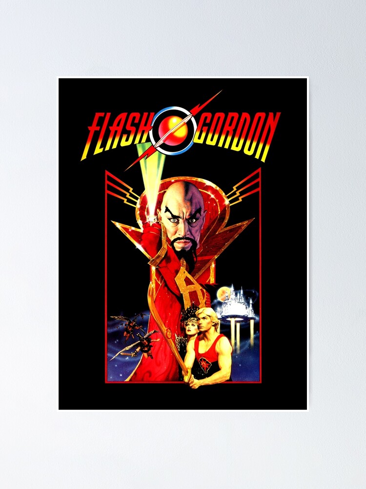 "Flash Gordon" Poster for Sale by UnconArt | Redbubble