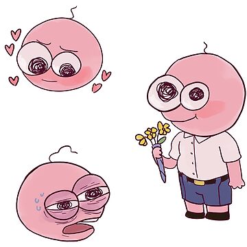 "Smiling Friends Pim Sticker Multipack" Sticker for Sale by art ...