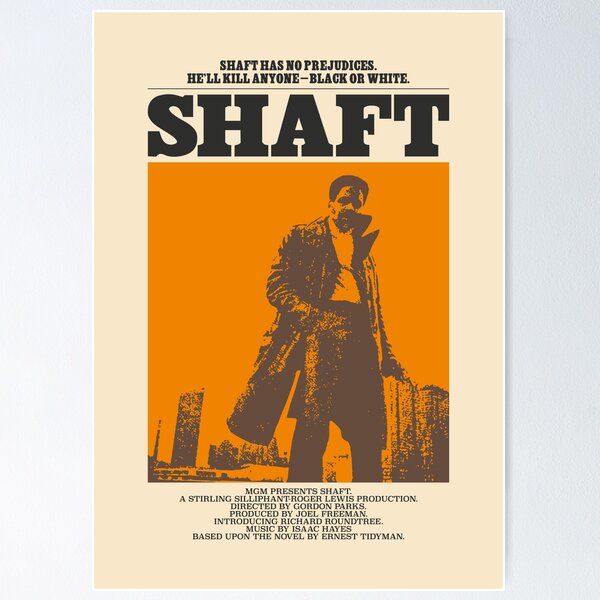 Shaft 1971 Movie Poster