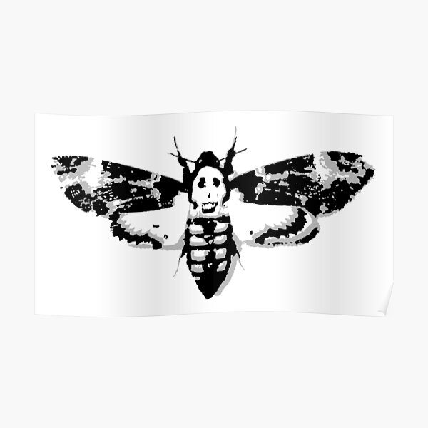 "Death Moth - Silence of the Lambs " Poster by peacock17 | Redbubble