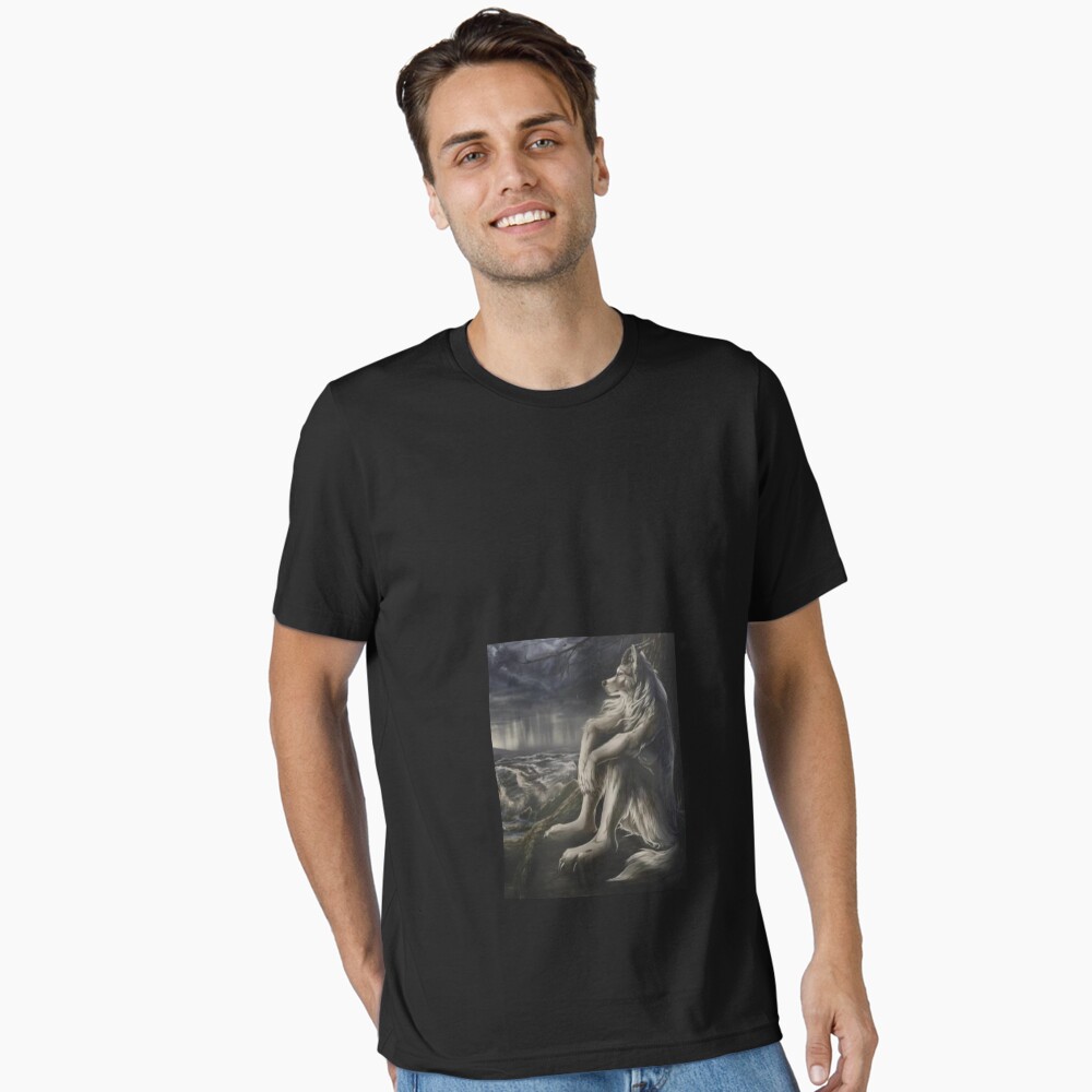 "Brainrot Wolf sticker" Sticker for Sale by Thewisdomerr | Redbubble