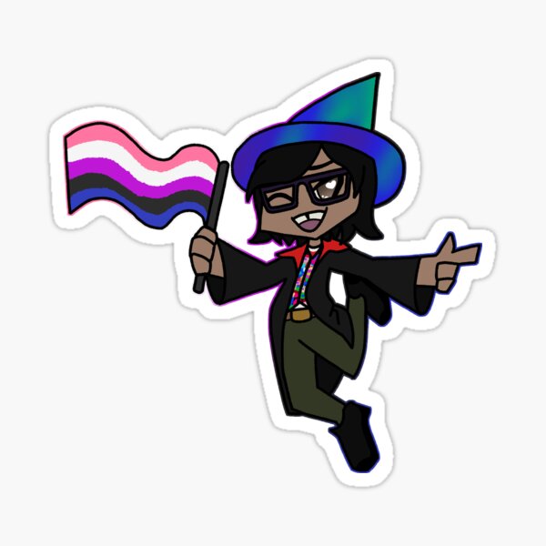 "Brandon Rogers Pride - Delmar Lysol" Sticker for Sale by Zenithbored ...