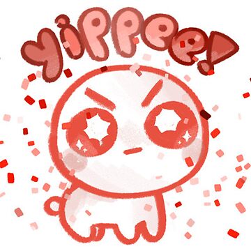 "Evil Autism Creature - Yippee" Sticker for Sale by MagentaSnail ...