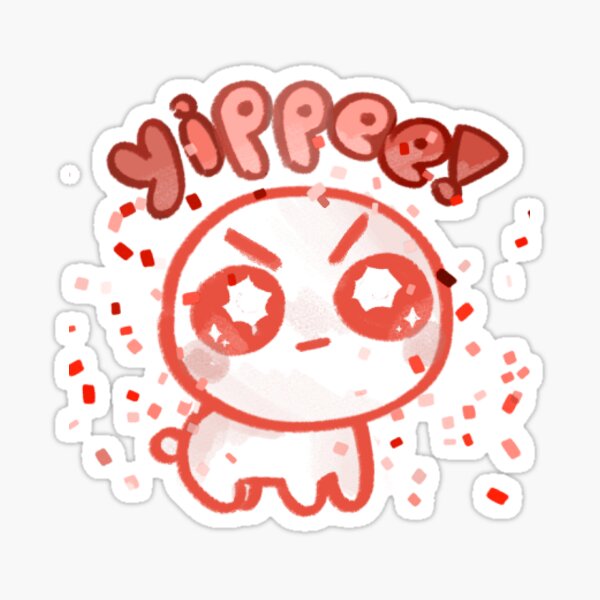 "Evil Autism Creature - Yippee" Sticker for Sale by MagentaSnail ...