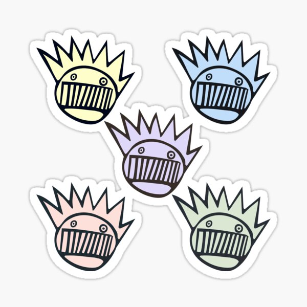 "Ween - Boognish - Multi Color Logo Art" Sticker for Sale by ...