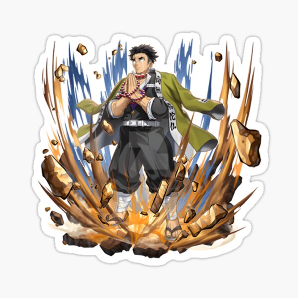"Gyomei Himejima - Kimetsu no Yaiba" Sticker for Sale by colimoarty ...