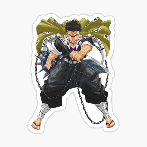 "Gyomei Himejima - Kimetsu no Yaiba" Sticker for Sale by colimoarty ...
