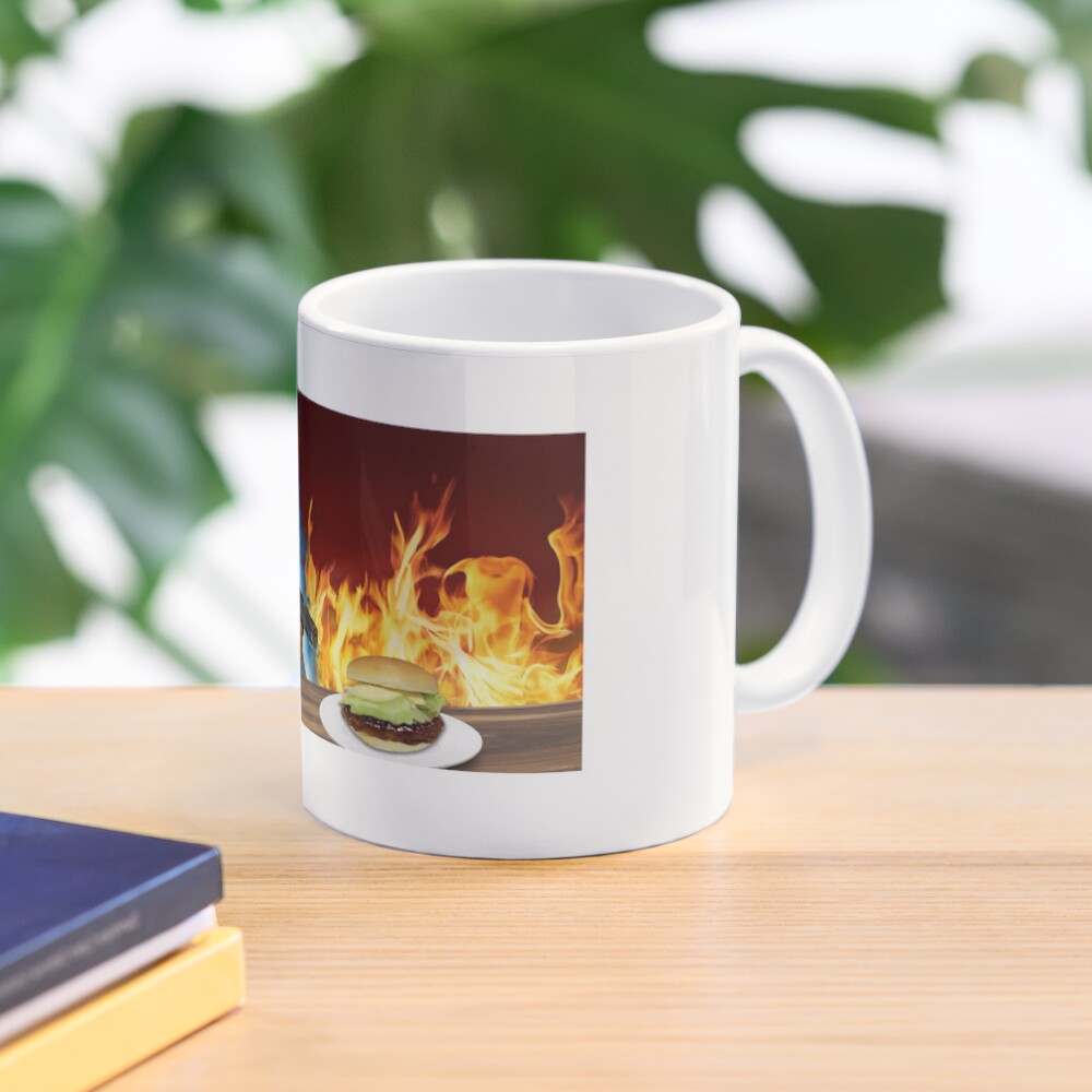 "Kiryu Shooting A Burger Yakuza Funny Meme" Sticker for Sale by ...