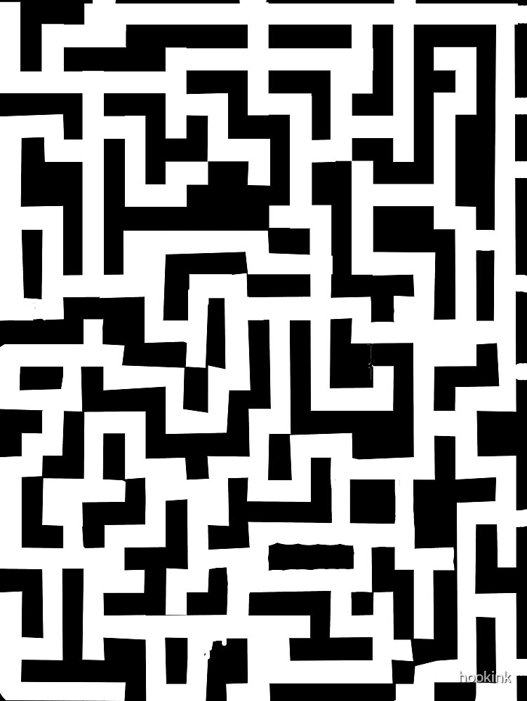 "maze square, Patterns" by hookink | Redbubble