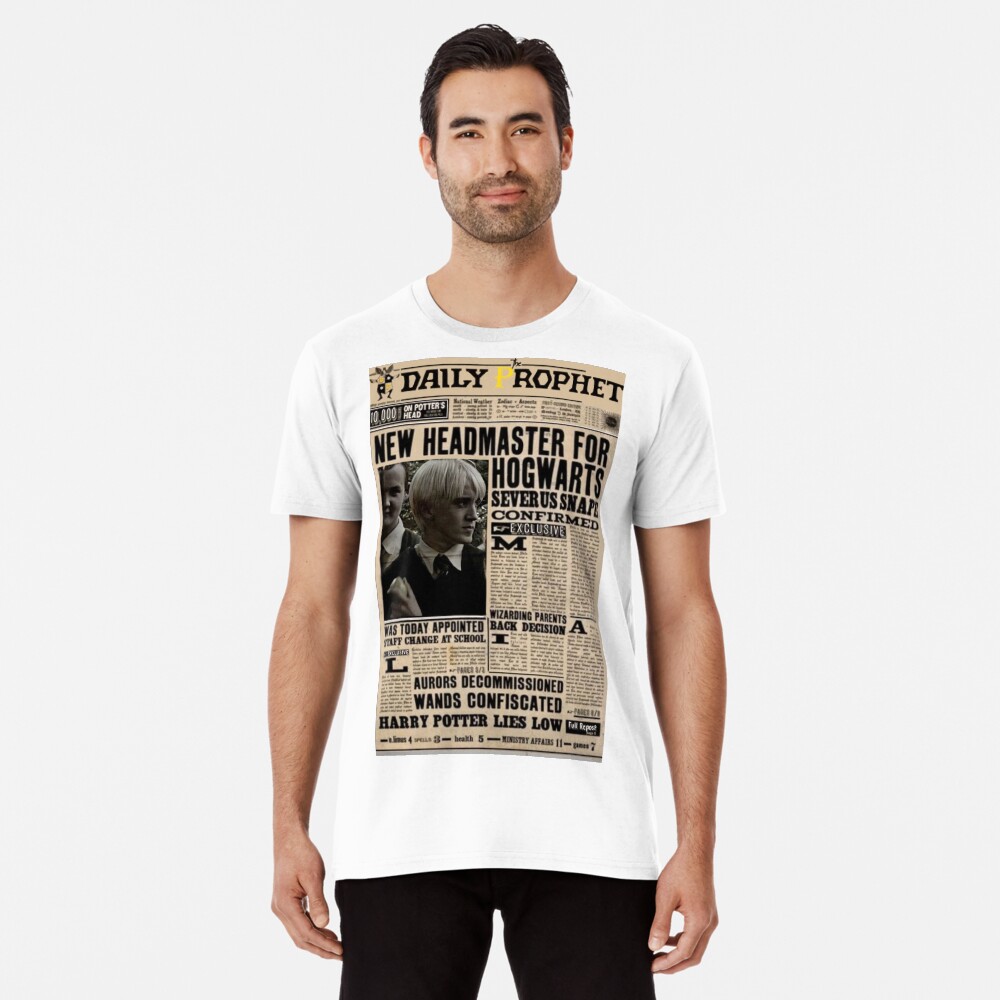 "Daily Prophet Drago" Sticker by ShokoLaPatata | Redbubble