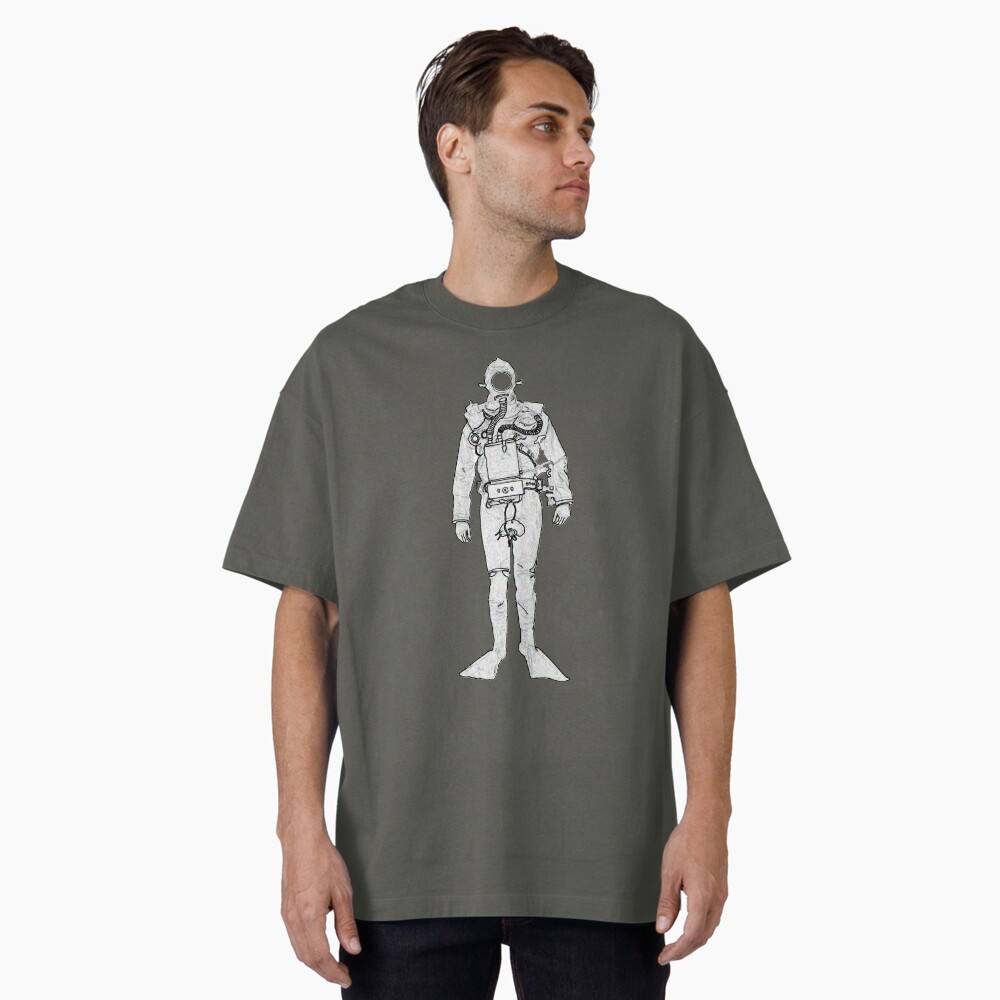 "Vintage British Frogman Rebreather Diver URM" Sticker for Sale by ...