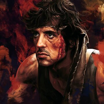 "First Blood" Sticker for Sale by dbelov | Redbubble