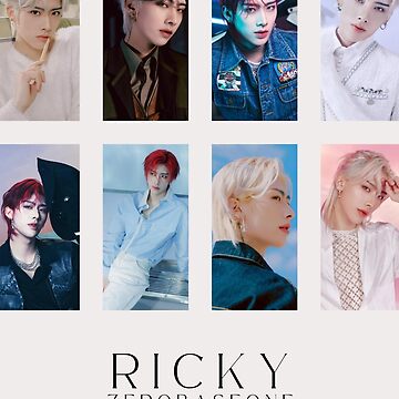 "Zerobaseone Ricky" Sticker by Wolf1Queen | Redbubble