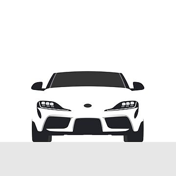 "Supra mk5 A90 - Vector drawing" Sticker by yohannlp | Redbubble