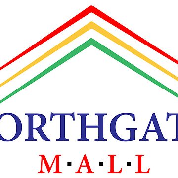 "Northgate Mall Cincinnati retro logo" Sticker for Sale by NBreezii ...