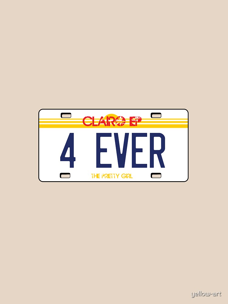 "Clairo- 4ever" T-shirt for Sale by yellow-art | Redbubble | clairo t ...