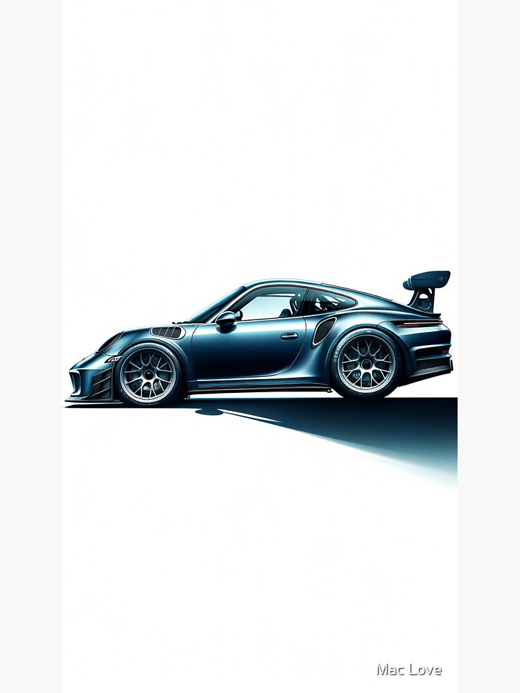 "Porsche 911 GT3" Sticker for Sale by Mackenzie Love | Redbubble