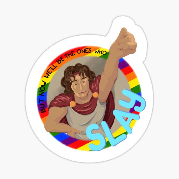 "Epic Slay" Sticker for Sale by chaoticbuzz | Redbubble