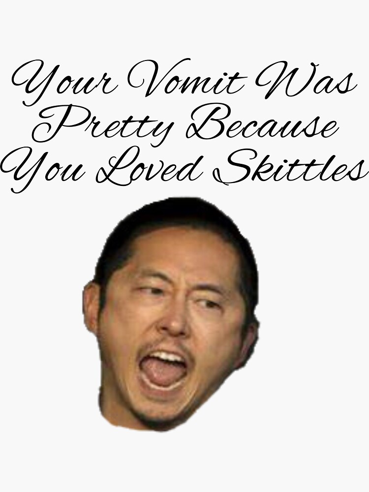 "Beef - Your Vomit Was Pretty" Sticker for Sale by AllThatIsWelsh ...