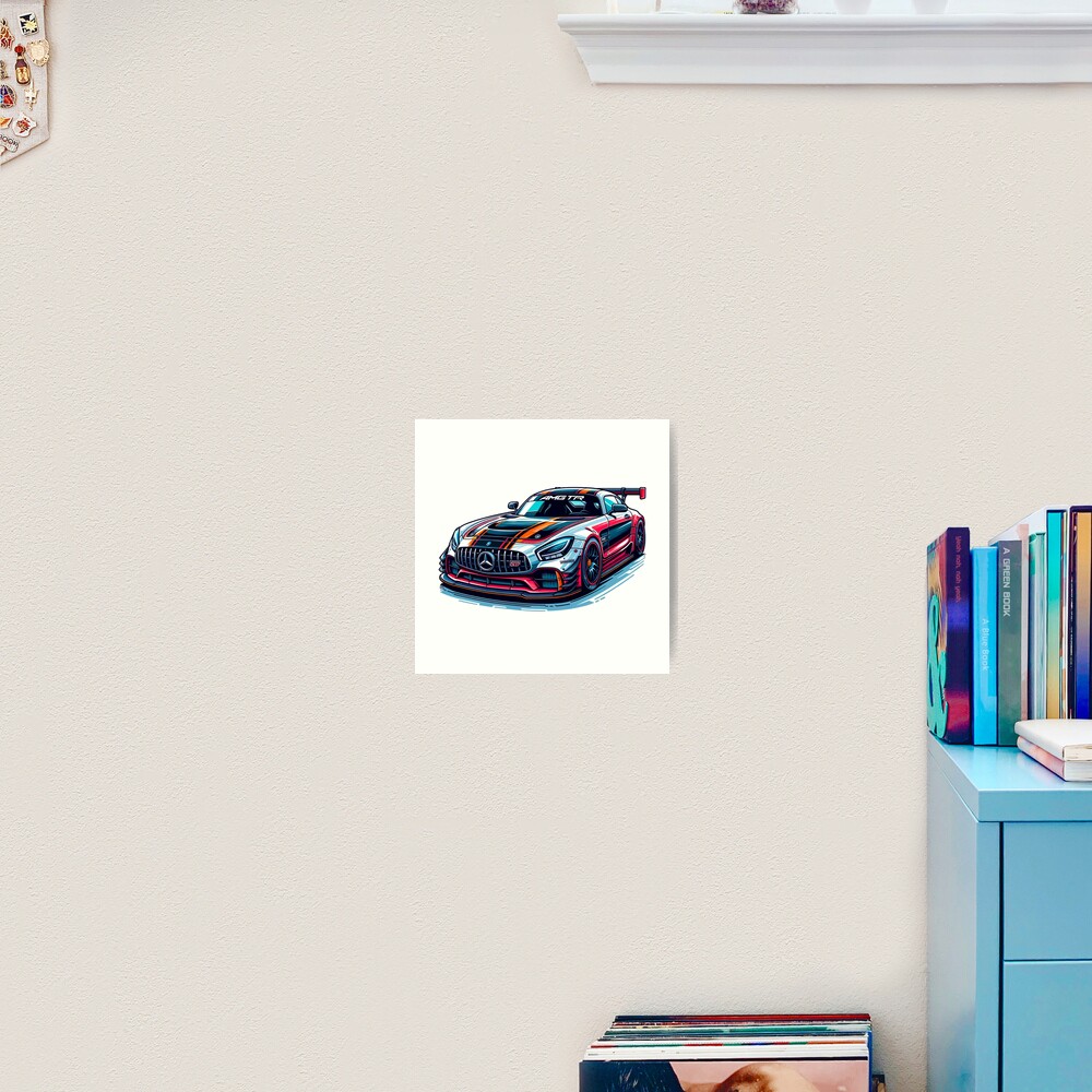 "amg gtr" Poster for Sale by ArtPremium | Redbubble