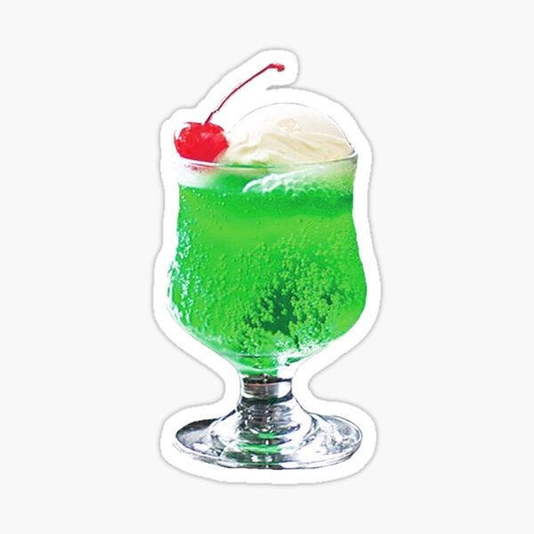 "melon soda" Sticker for Sale by angelinafeng | Redbubble