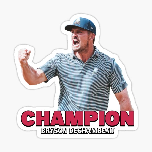 "Bryson DeChambeau wins the 124th U.S. Open" Sticker for Sale by ...