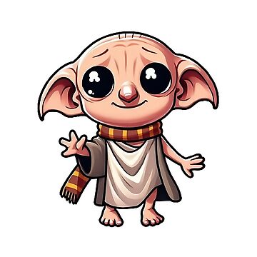 "Chibi Dobby" Sticker for Sale by StickersNPeels | Redbubble