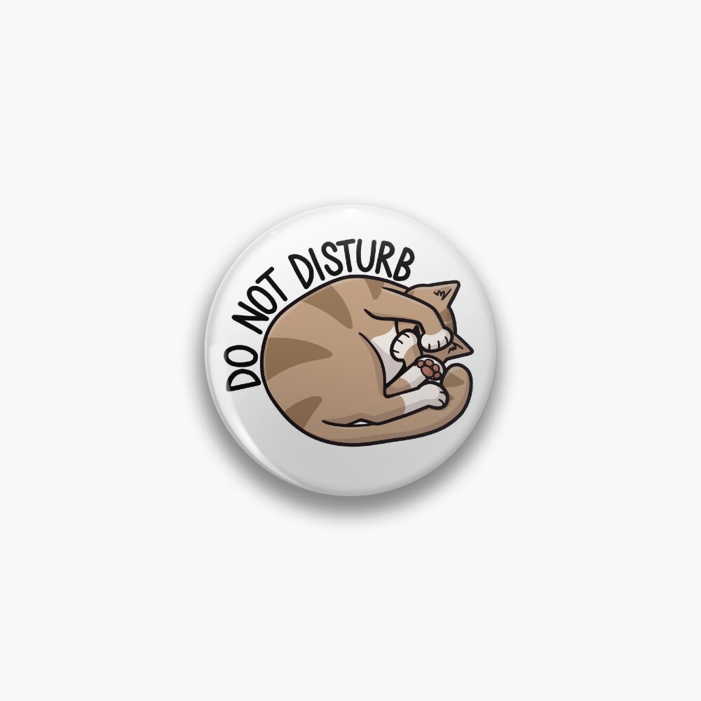 "Do Not Disturb" Sticker for Sale by doodlecats | Redbubble