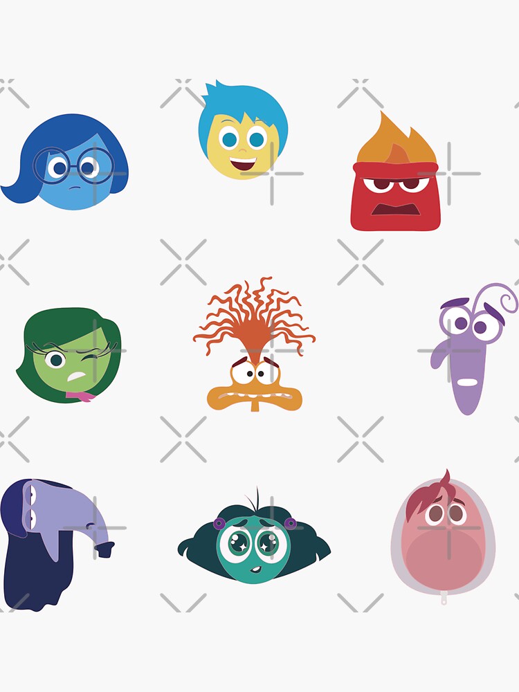 "Inside Out 2" Sticker by rocibb | Redbubble