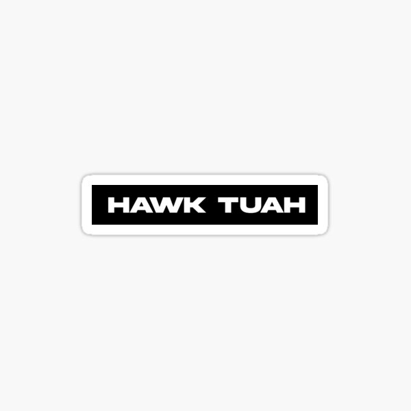 "Hawk Tuah" Sticker for Sale by AIEverything | Redbubble