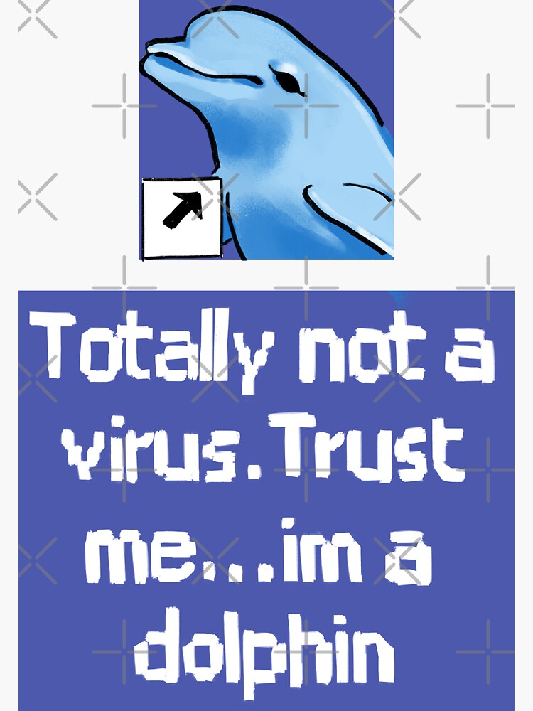 "Ransroom draws the totally not a virus trust me im a dolphin desktop ...
