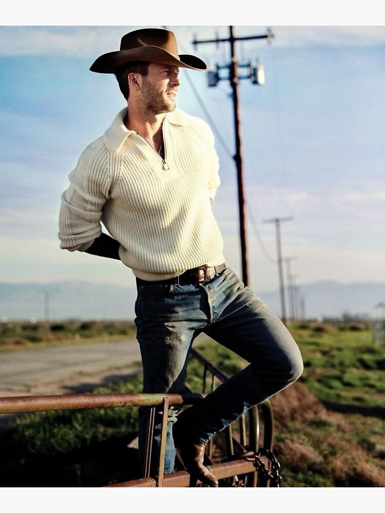 "glen powell handsome" Poster for Sale by bilalistor | Redbubble