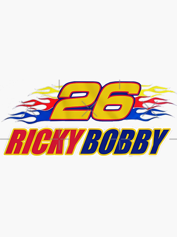 "Ricky Bobby 26 Nascar Talladega Nights Movie" Sticker for Sale by ...
