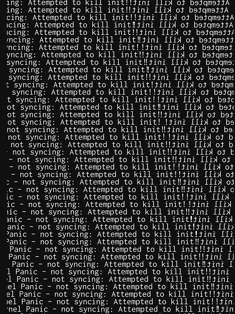 "Kernel Panic" T-shirt for Sale by calibur1337 | Redbubble | kernel t ...