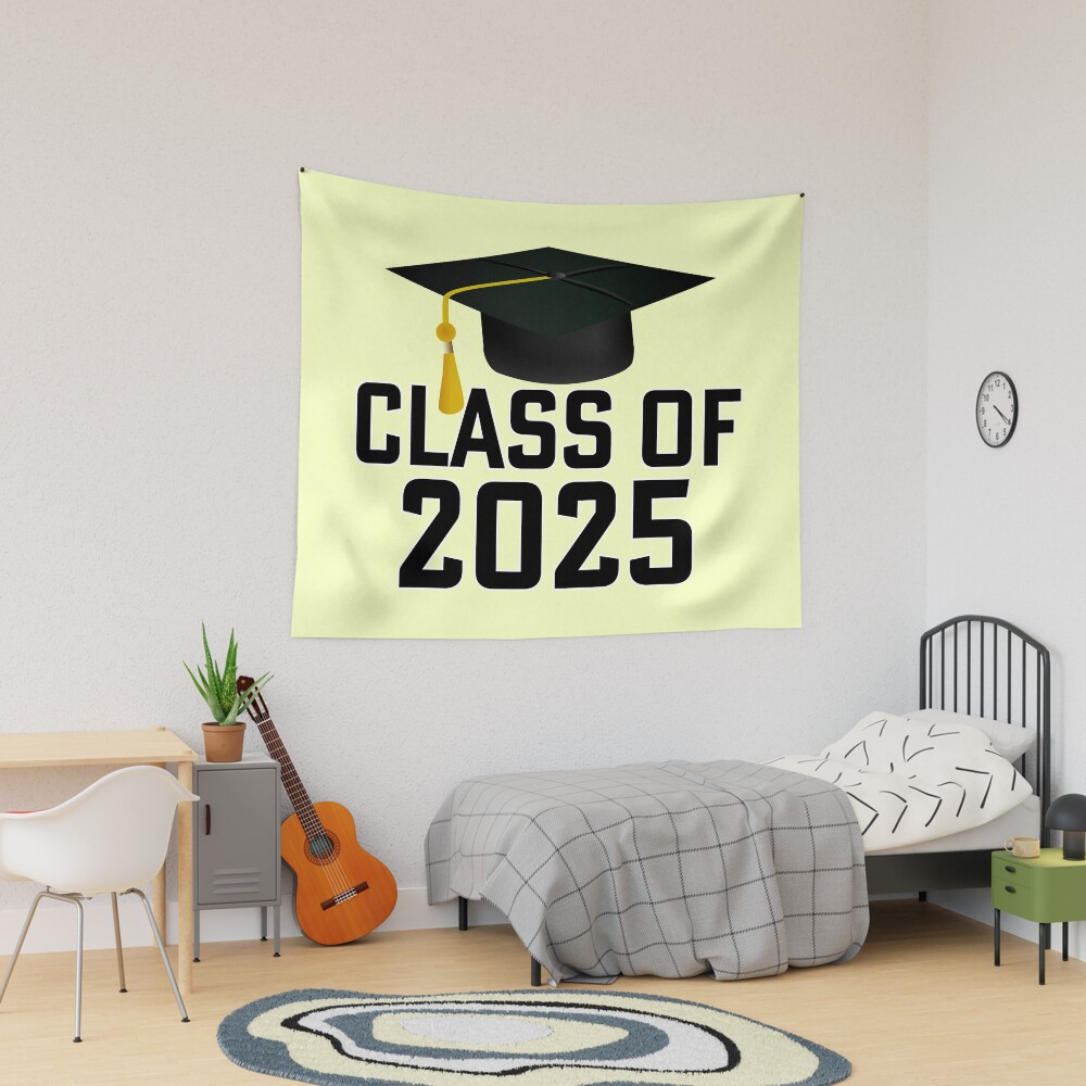 "BOLD Class of 2025 Grad Cap" Poster for Sale by Gravityx9 | Redbubble