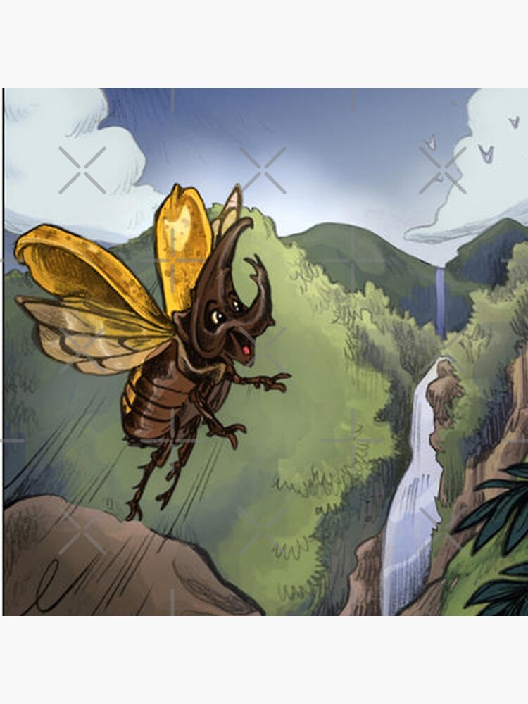 "Yellow Beetle" Pillow by Aleximee | Redbubble