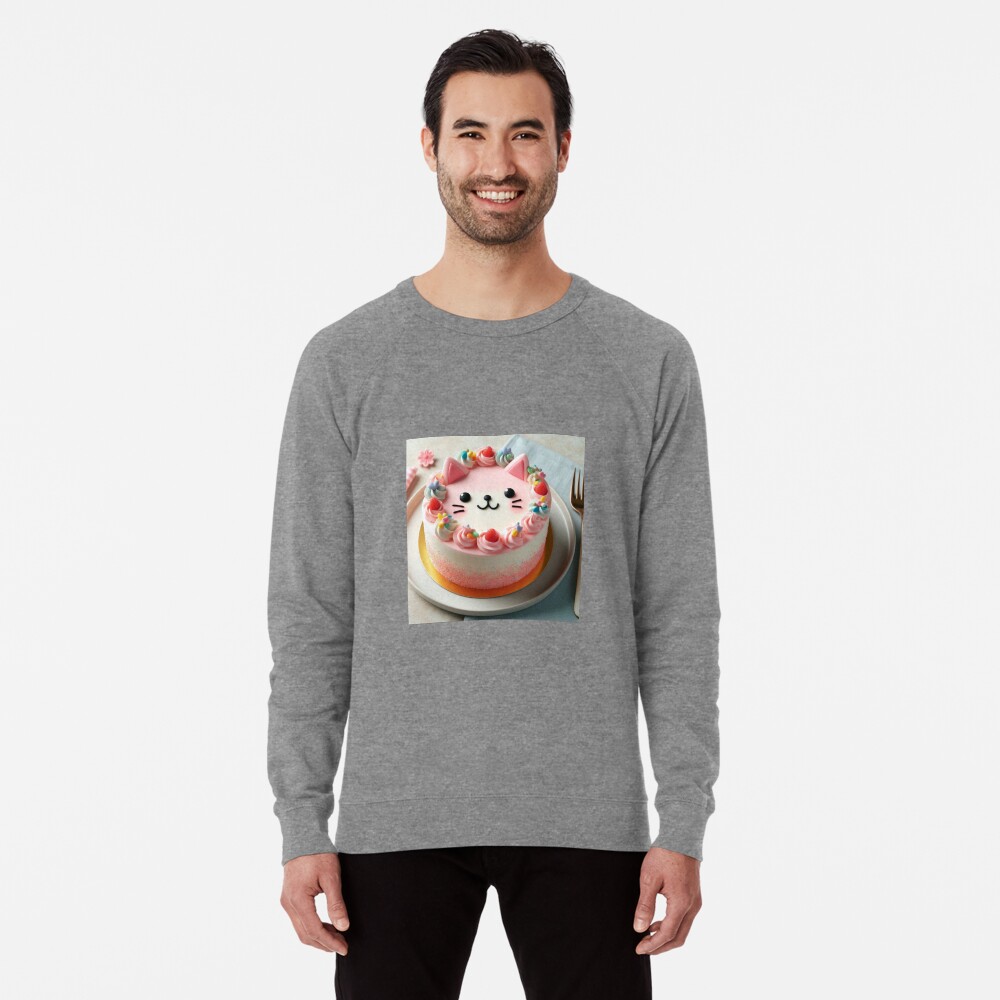 "a cute cat cake" Sticker for Sale by xsctasy | Redbubble